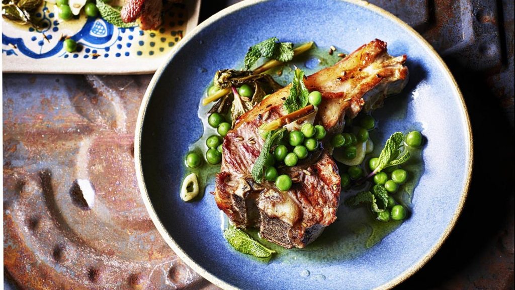 Taste of Europe: Ben Tish's lamb chops with peas - The New World