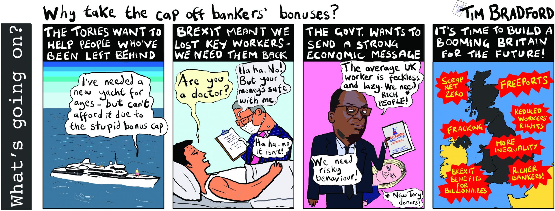 Why take the cap off bankers' bonuses? - The New World