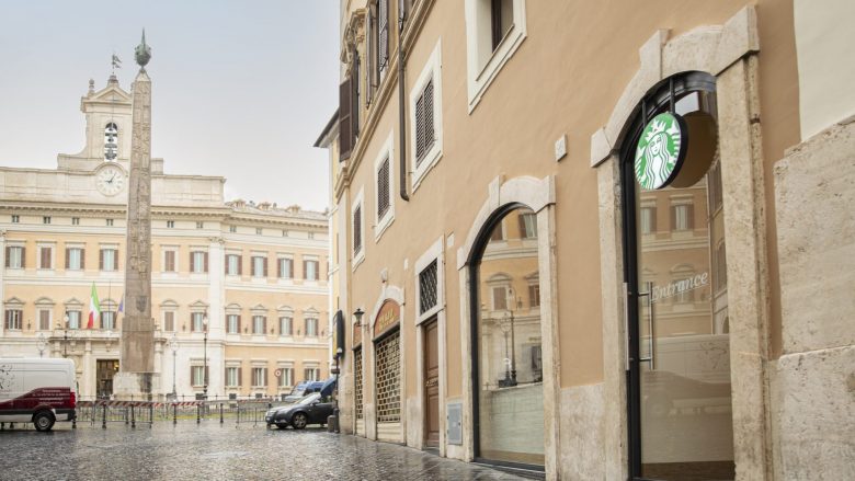 Starbucks takes on the Eternal City - The New World