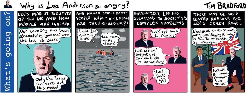 Why is Lee Anderson so angry? - The New World