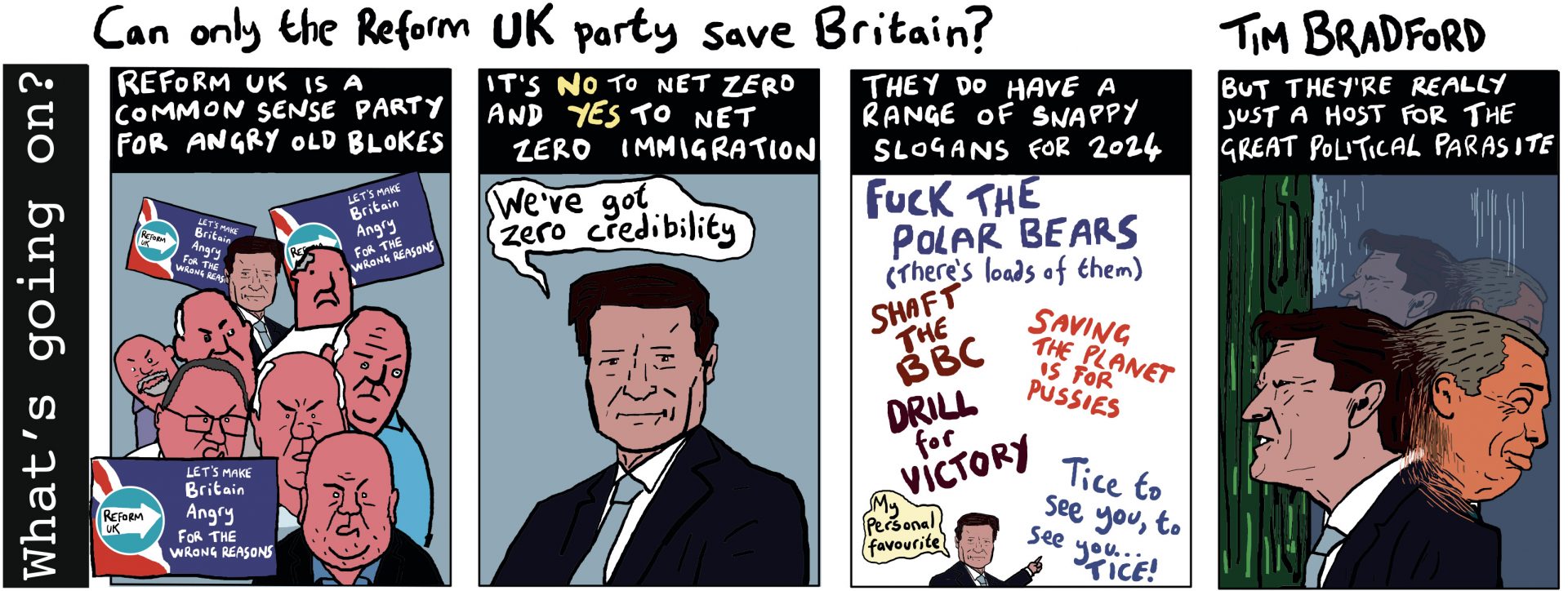 Cartoon: Can only the Reform UK party save Britain? - The New World