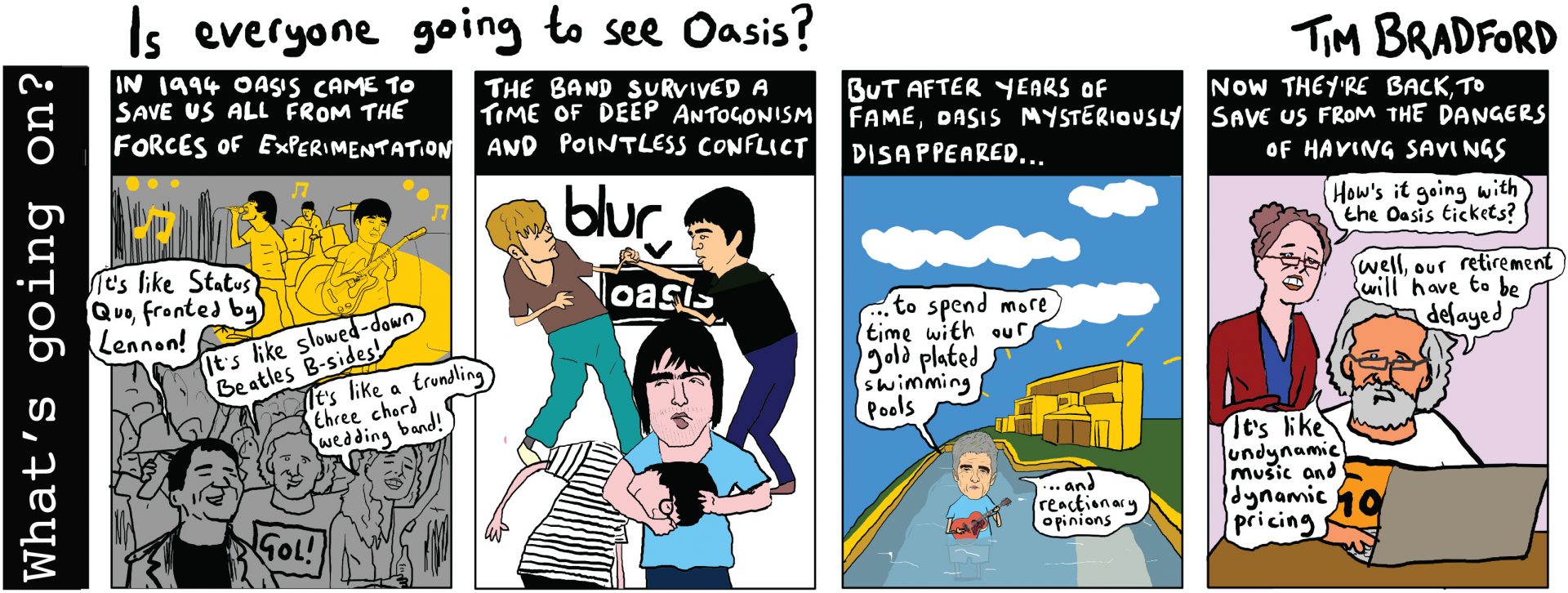 Cartoon: Is everyone going to see Oasis? - The New World