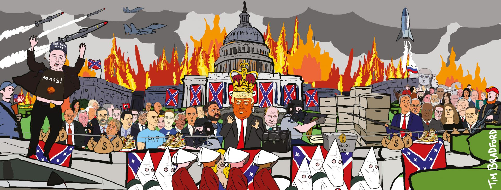 Cartoon: The inauguration - The New World