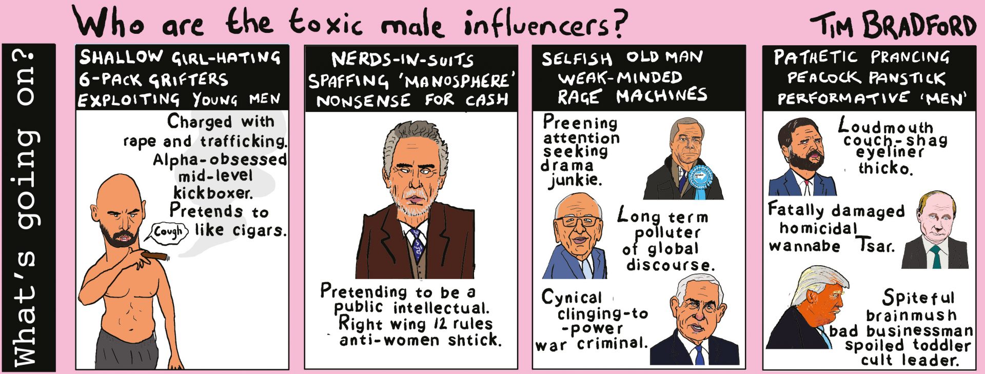 Cartoon: Who are the toxic male influencers? - The New World