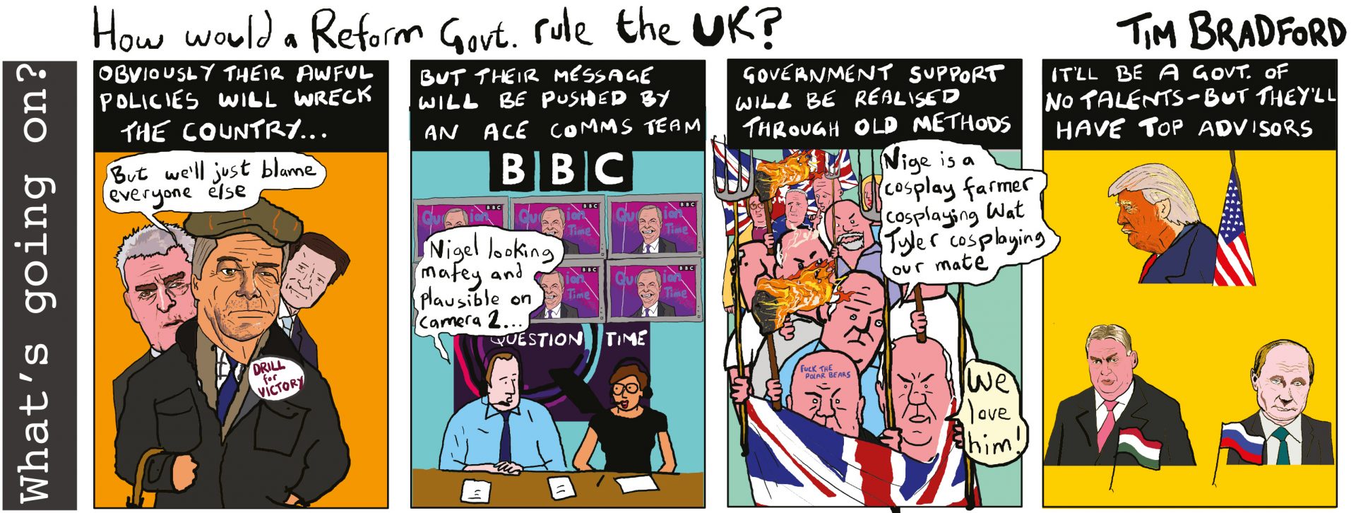 Cartoon: How would a Reform government rule the UK? - The New World
