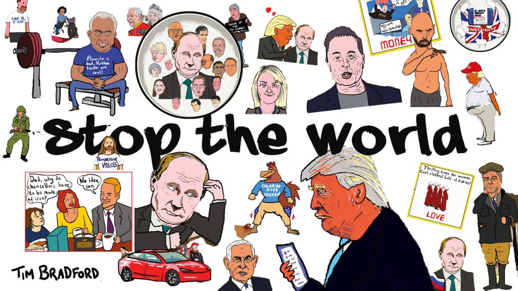 Tim Bradford's cartoon: FIFA World Cup 2026 - The New World