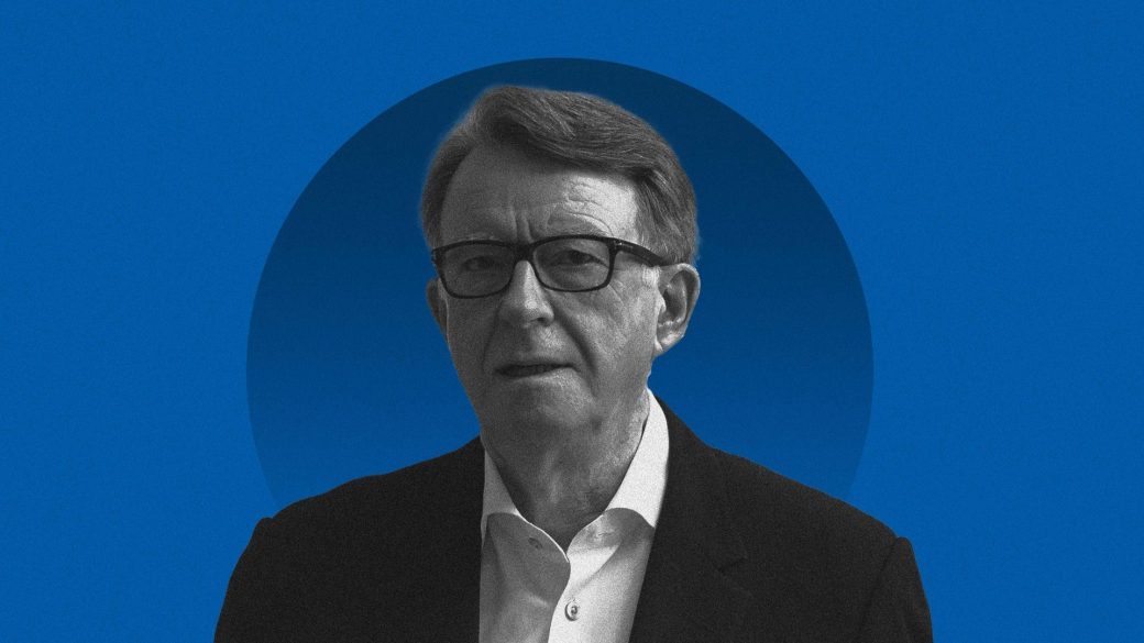Peter Mandelson goes camera shy - The New World