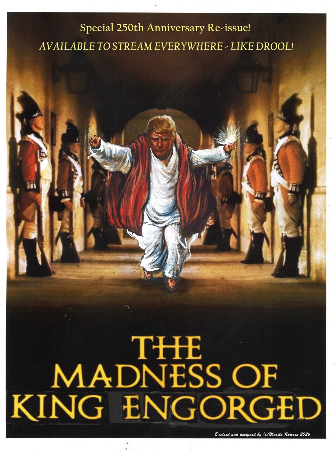 Martin Rowson's cartoon: The Madness of King Engorged - The New World