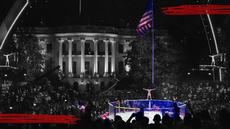 Sorry, but Trump’s White House UFC cage fight was actually really good ...