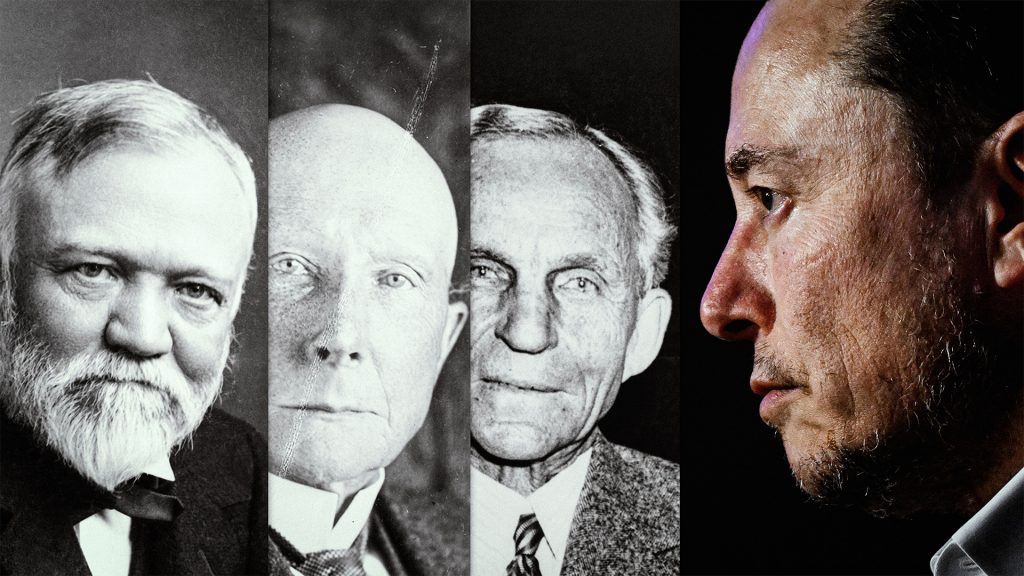 Elon Musk joins the Mount Rushmore of Wall Street’s malignant geniuses ...